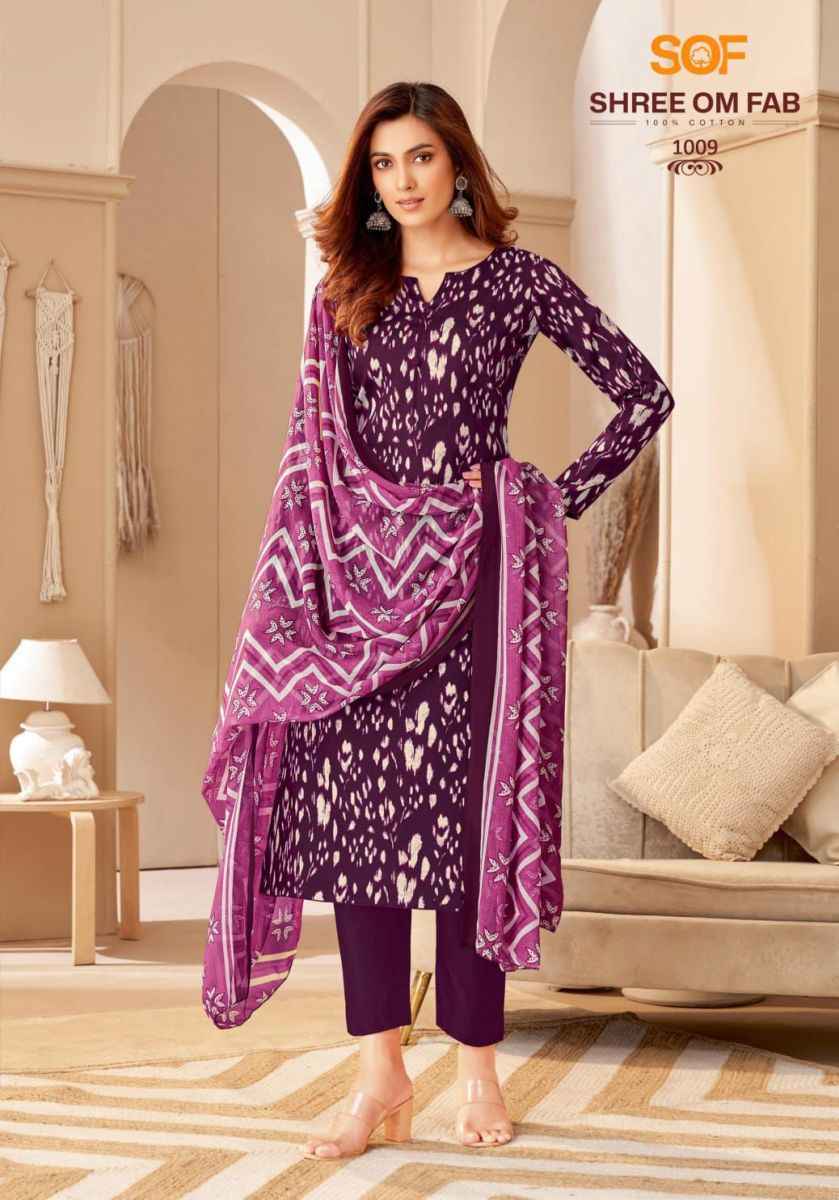 Shree Om Fab Nayraa Vol-1 Cotton Dress Material Wholesale Online Mumbai