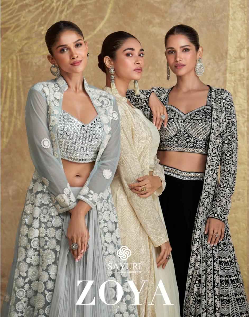 Sayuri Designer Zoya Readymade Georgette Dress Wholesale Online Mumbai