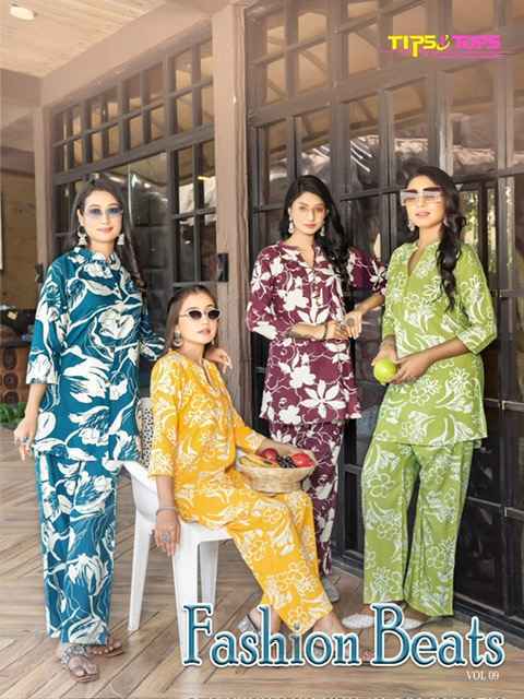 Tips & Tops Fashion Beats Vol 9 Reyon Co ord Set Ladies Weastern Wear ...