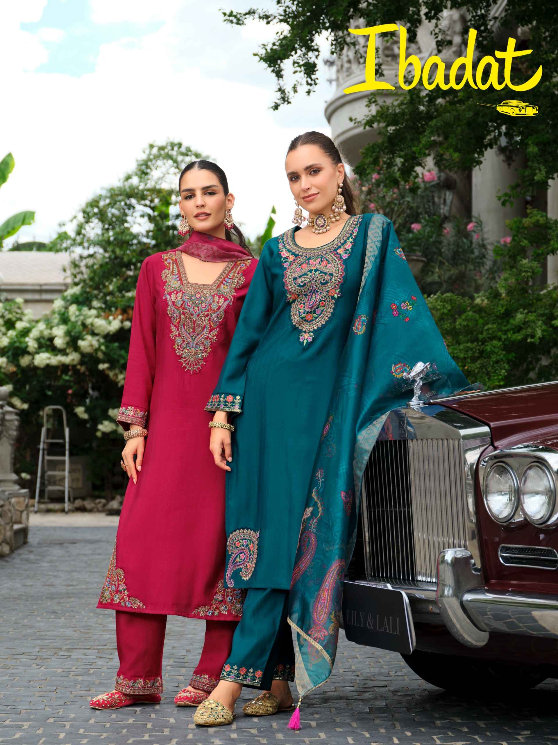Lily & Lali Ibadat Readymade Viscouse Silk Dress wholesale ladies suits ...