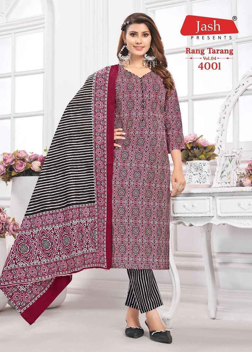 Jash Rang Tarang Vol-4 CottonReadymade Suit Wholesale Online Mumbai