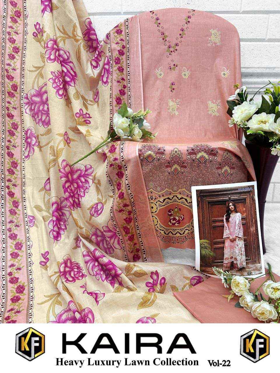 Keval Fab Kaira Vol 22 Cotton Dress Material Best Ladies Suits