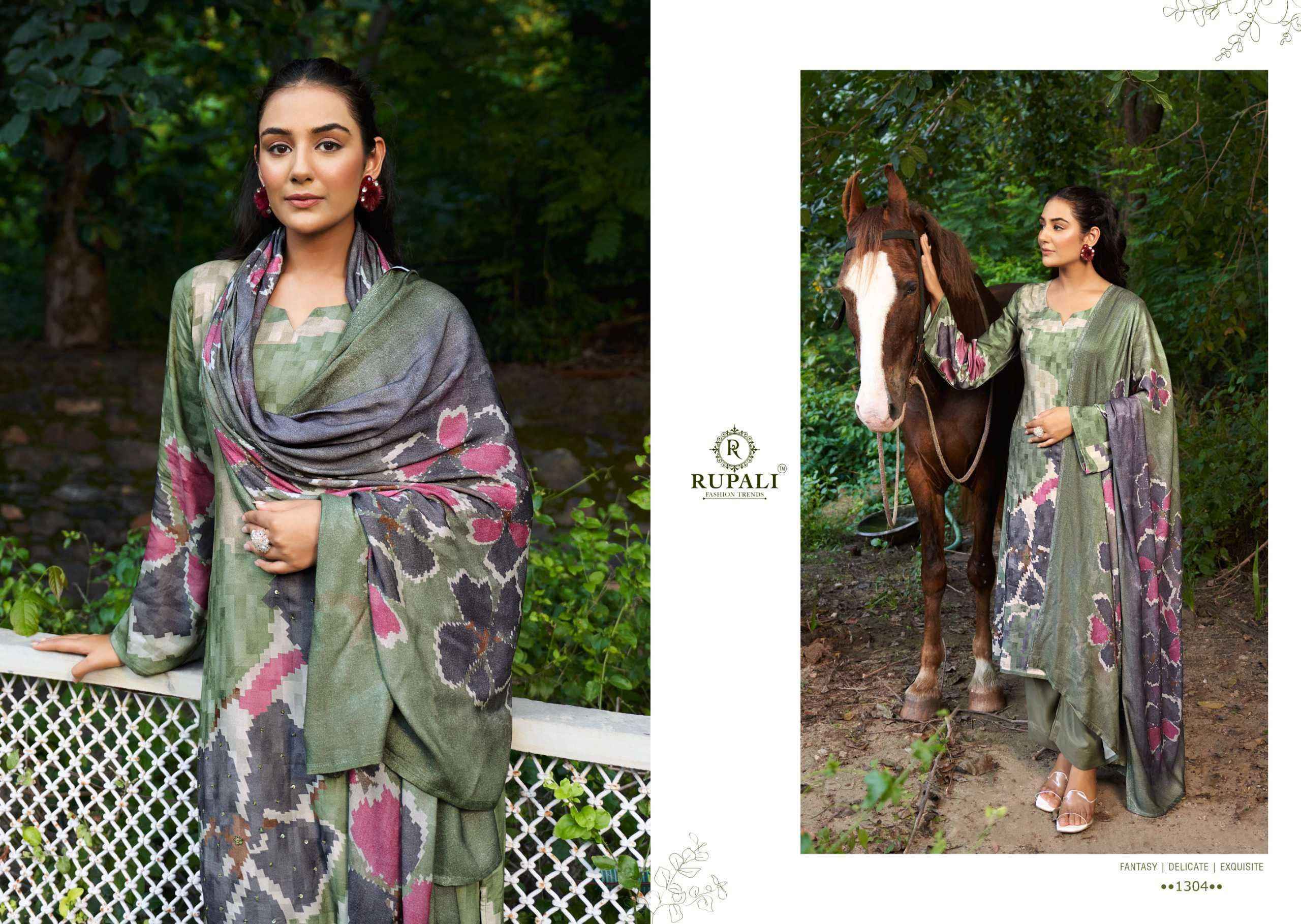 Rupali Fashion Polki Viscouse Pashmina Dress Material Wholesale Online ...