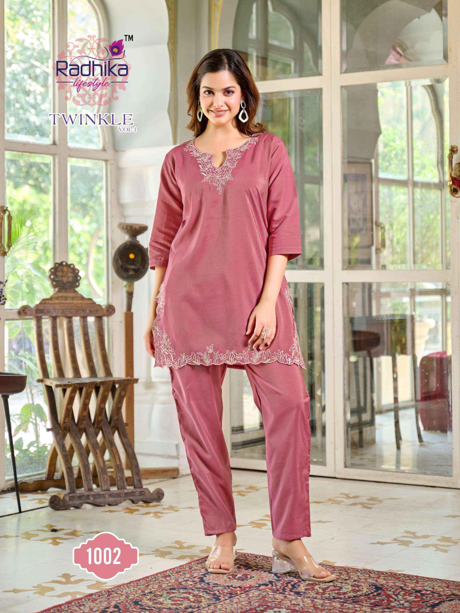 Radhika Lifestyle Twinkle Vol 1 Simer Co Ord Set wholesale womens ...