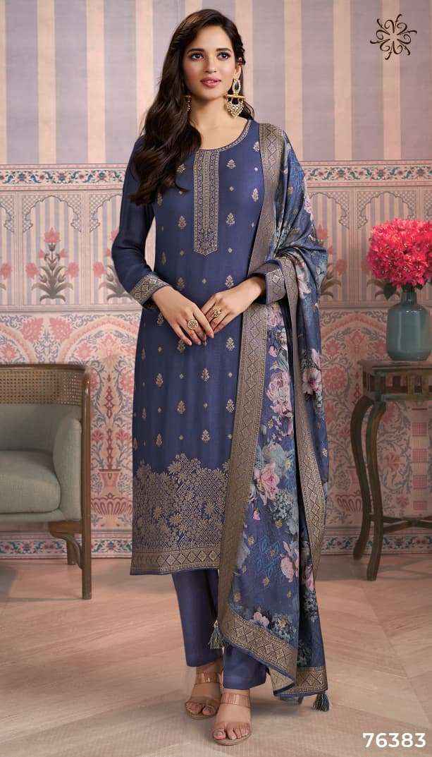 Vinay Fashion Kervin Ananta Vol 4 Pashmina Jacquard Dress Material ...